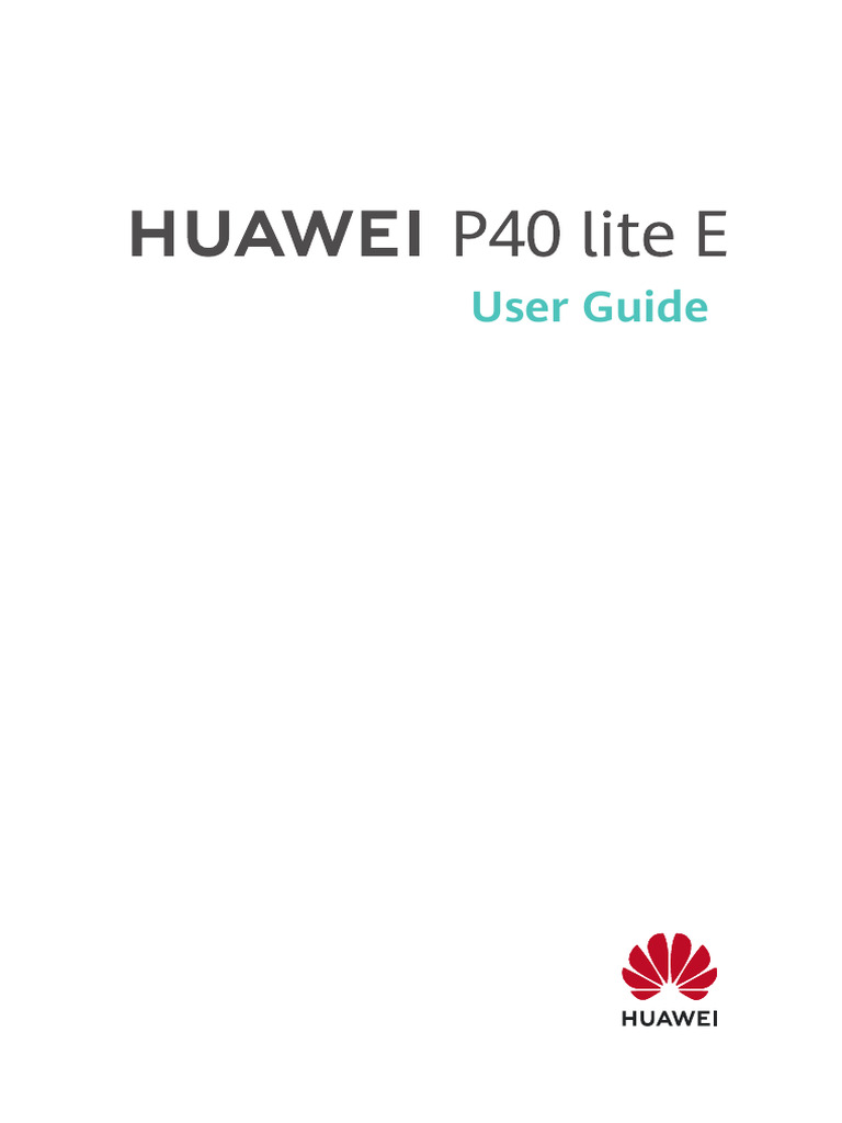 HUAWEI P40 Lite E User Guide - (ART-L29, EMUI10.1 - 01, EN-GB) | PDF | Camera | Aperture