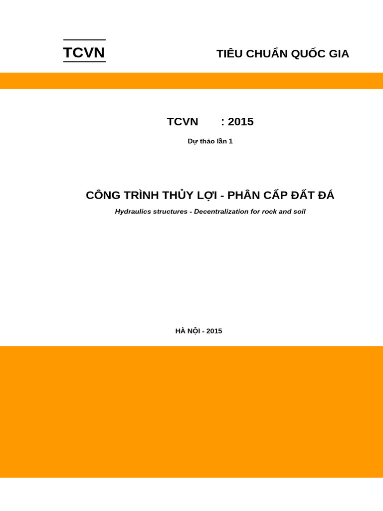 TCVN Phan Cap Dat Da (Du Thao Lan 1) | PDF
