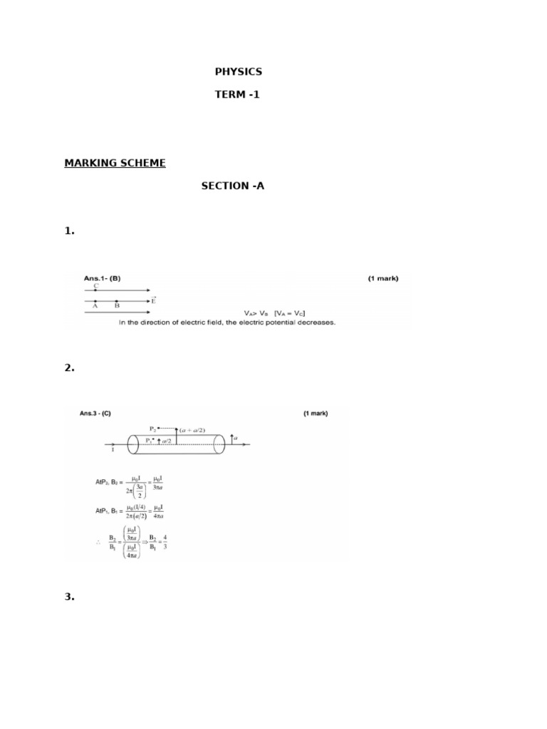 Physics Term - 1 | PDF | Science & Mathematics