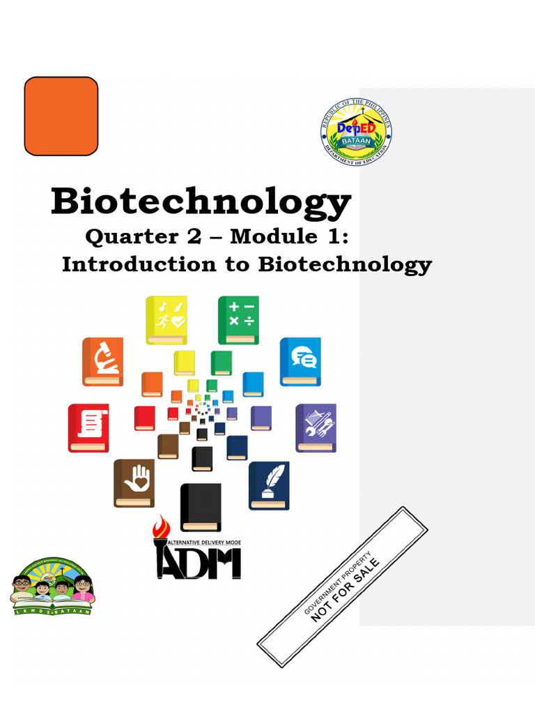 Biotechnology8 Q2 Mod1 IntroductionToBiotechnology v1 | PDF ...