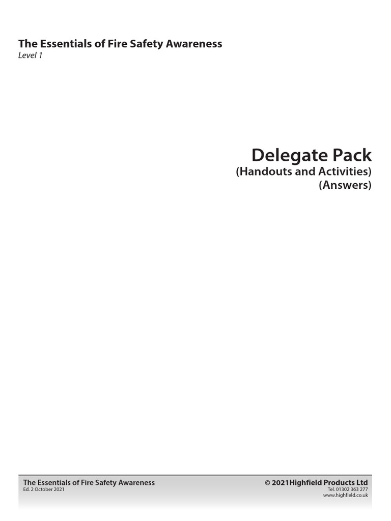 Handouts ANS | PDF | Fires | Fire Safety