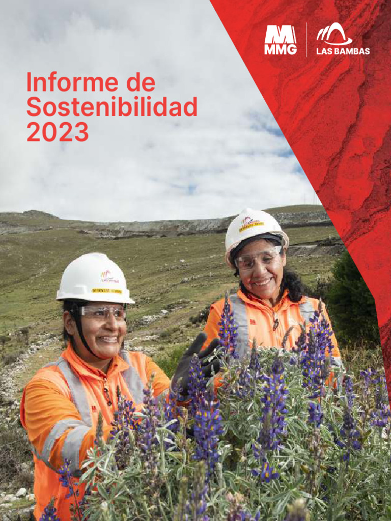 Informe de Sostenibilidad 2023_MMG_Las Bambas | PDF | Sustentabilidad | Auditoría