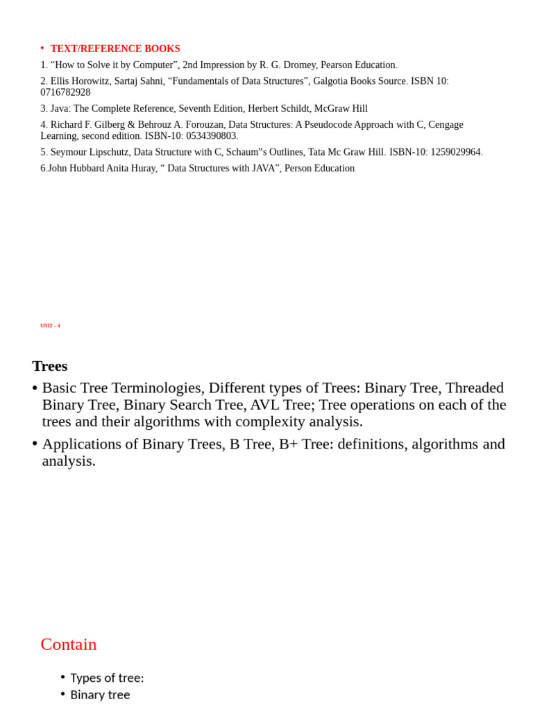 Unit4 Lect2 BinaryTree 2 | PDF | Algorithms And Data Structures | Computing
