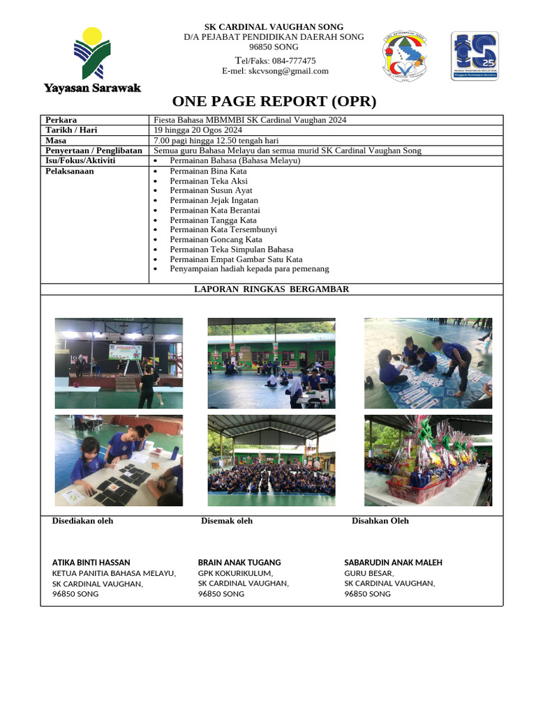 Opr Fiesta Bahasa 2024 | PDF