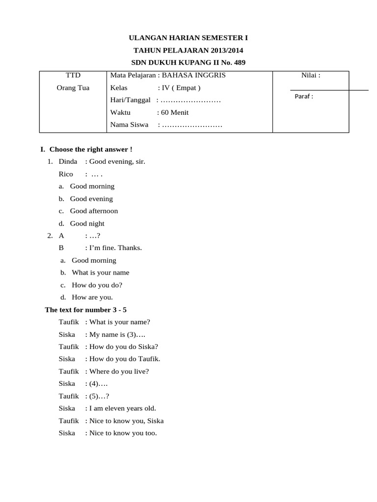 UHB 1 KELAS 4 | PDF | Organisms | Ethology