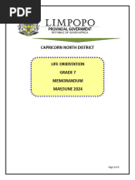 LIFE ORIENTATION PROJECT TERM-3 (Grade7) - 1 | PDF | Substance Abuse