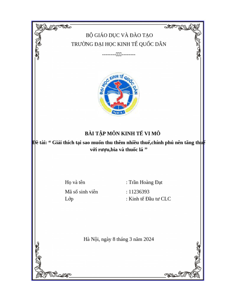 Bai Tap Lon | PDF
