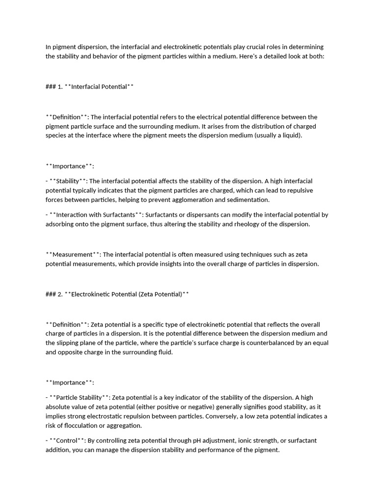 Chat GPT 3 | PDF | Surface Science | Pharmaceutical Sciences