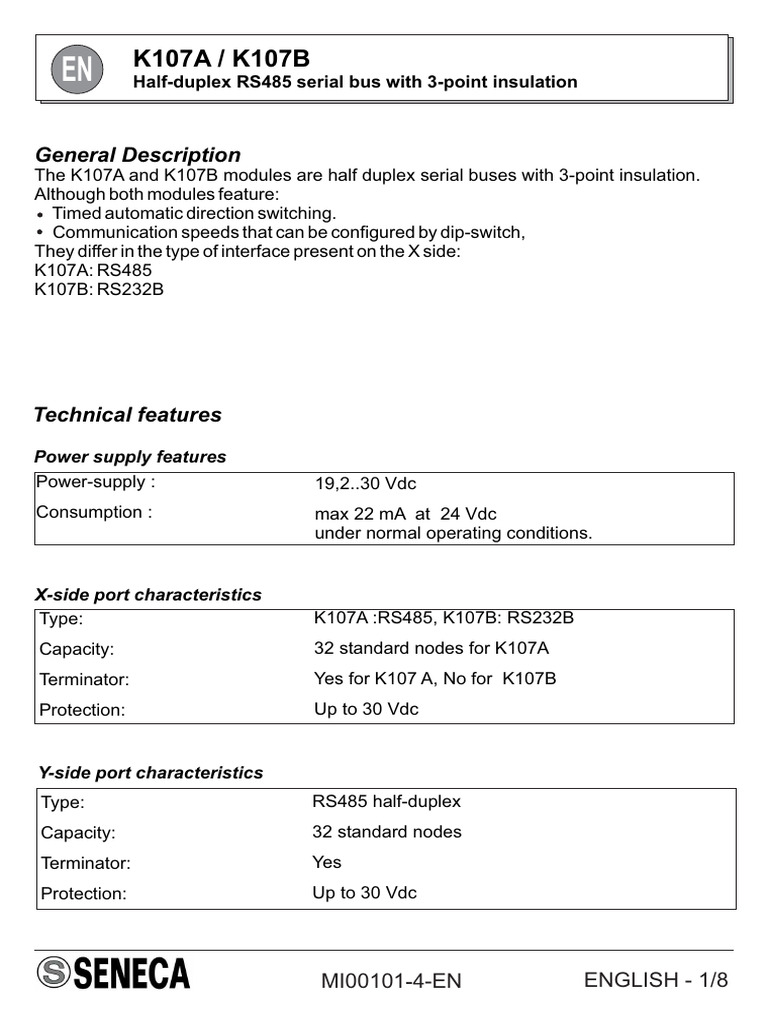 K107B-manual | PDF | Electrical Connector | Insulator (Electricity)