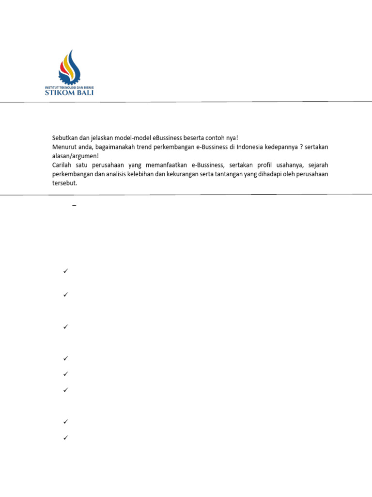 Tantangan E-Commerce ABCPedia dan EcoMart | PDF | Bisnis