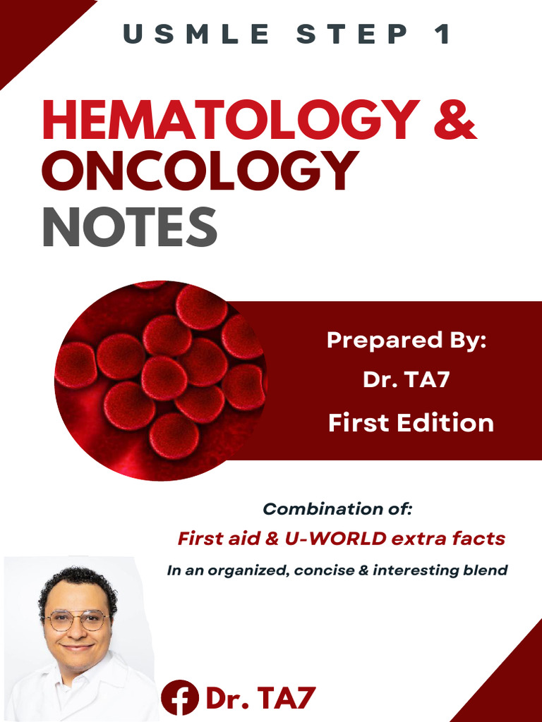 DR Ta7 Hematology and Oncology Notes 2024 PDF Uni | PDF | Coagulation ...