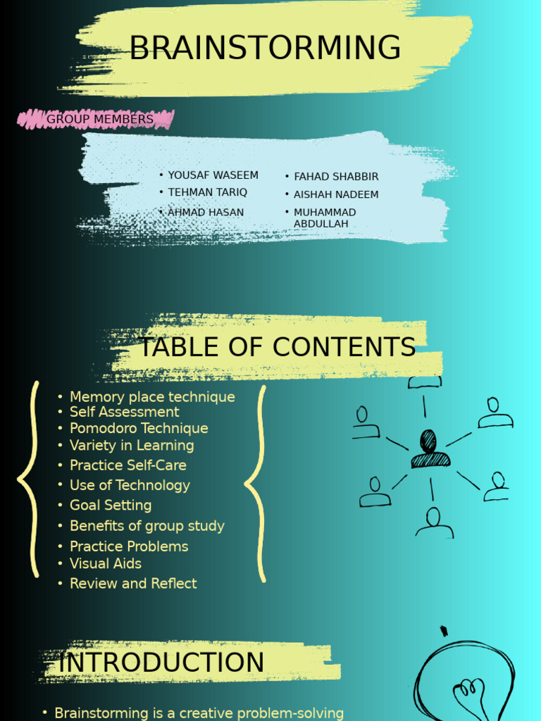 Brainstorming | PDF | Brainstorming | Learning