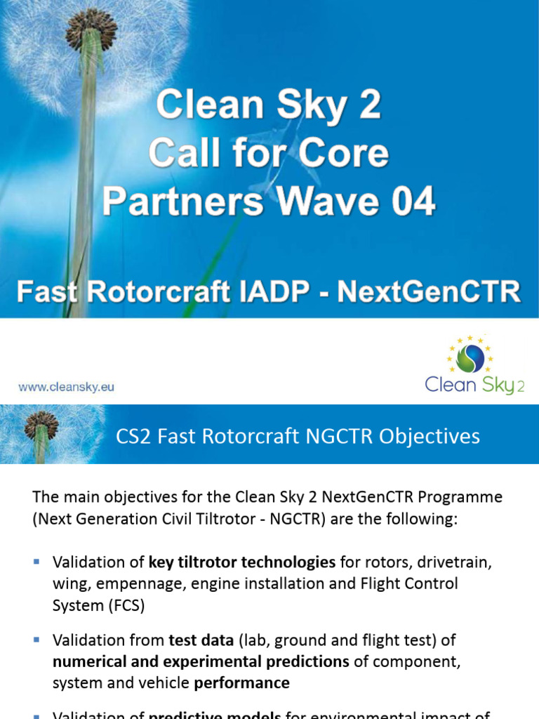 NGCTR Wing Development Overview | PDF | Rotorcraft | Helicopter Rotor