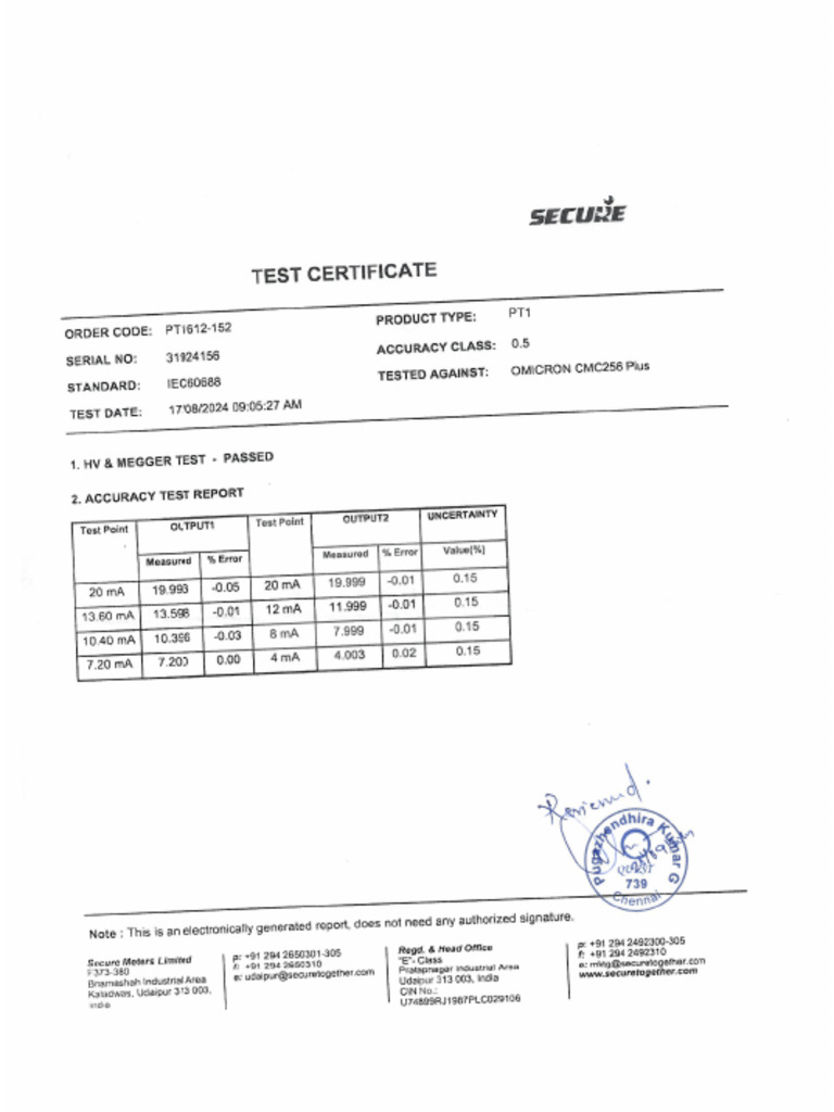 Signal Isolator Report | PDF