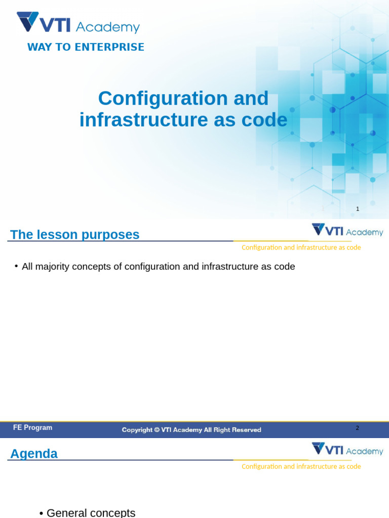 16.1.configuration-infrastructure-as-code | PDF | Systems Engineering | System Software