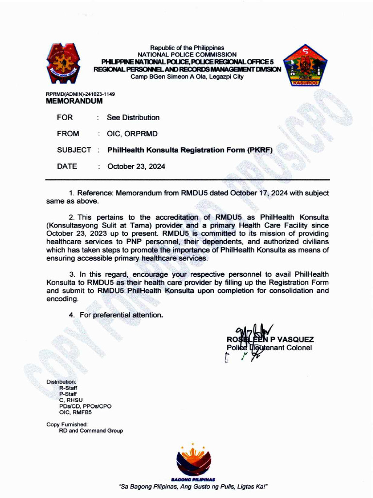 Philhealth Konsulta Registration Form (PKRF) | PDF