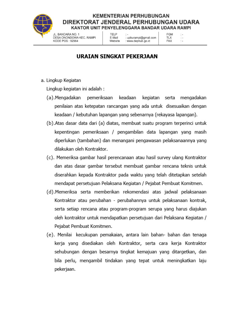 Uraian Singkat Pengawasan Talud | PDF