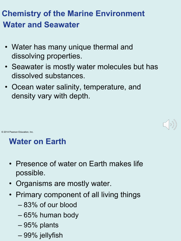 Properties of Water and Seawater | PDF | Latent Heat | Chemical Bond