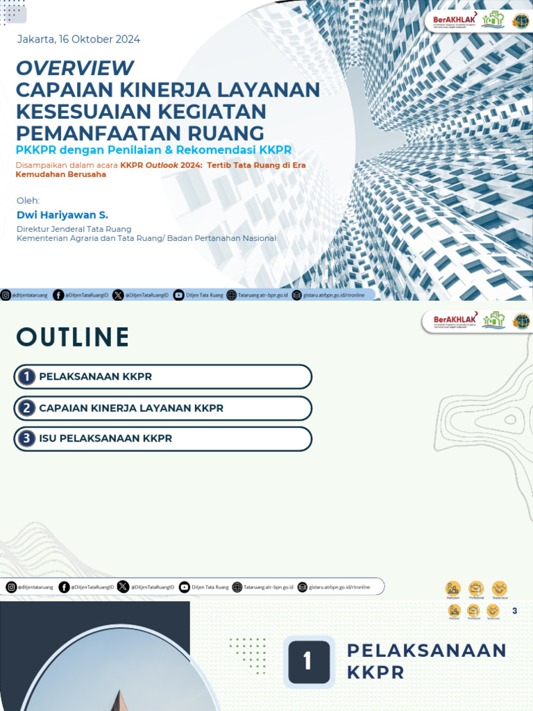 Rekomendasi KKPR untuk Kemudahan Berusaha | PDF