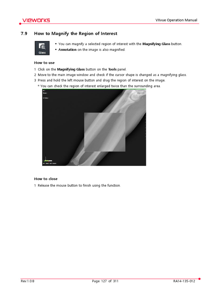 Pages 127 VXvue Operation Manual.V1.0.8 - EN-6 | PDF
