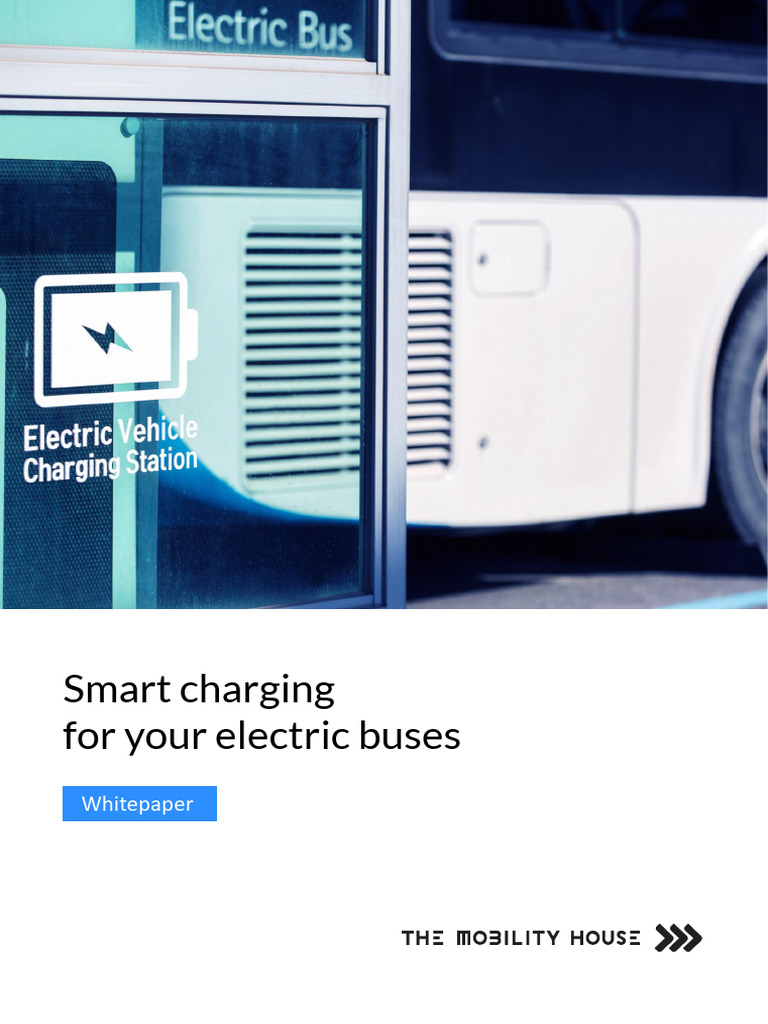 White Paper - Smart Charging For Electric Buses | PDF | Direct Current | Electric Vehicle