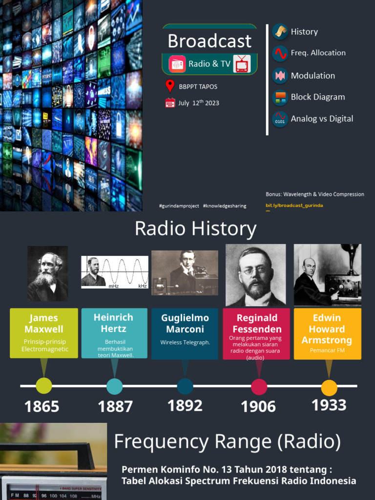 Teknik Telekomunikasi - Broadcast | PDF | Television | Radio