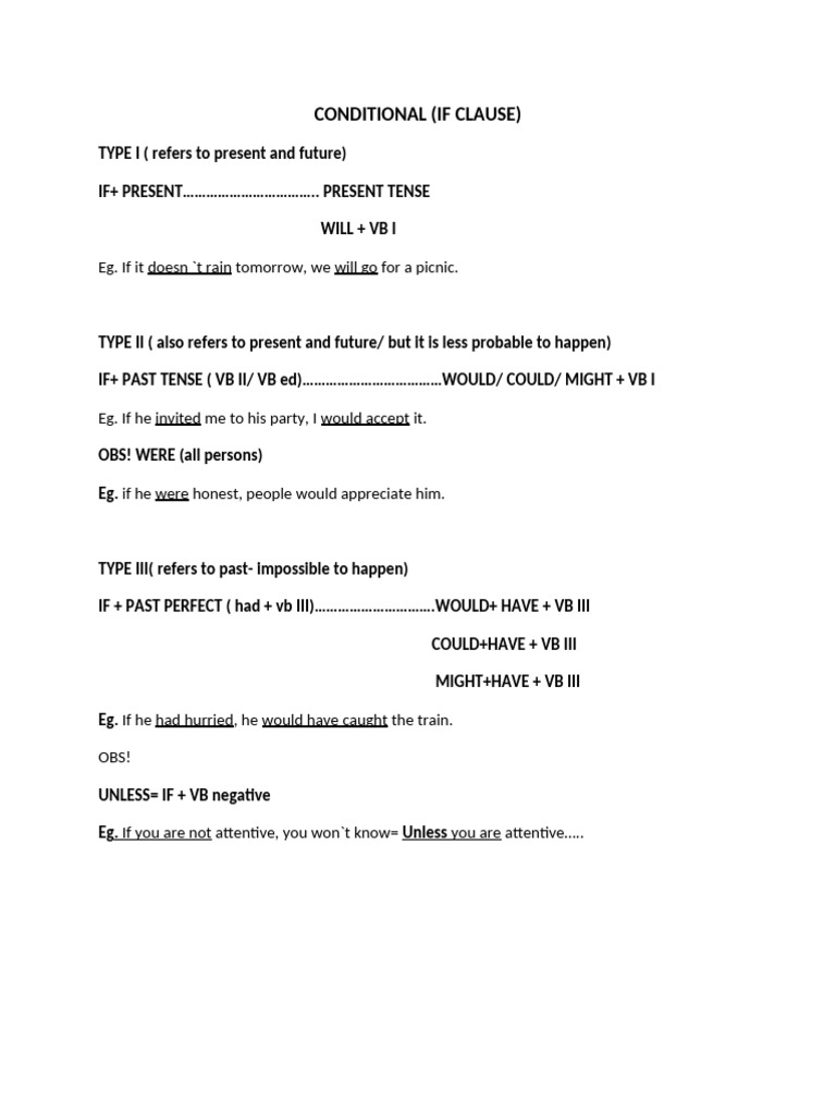 If Clause | PDF | History