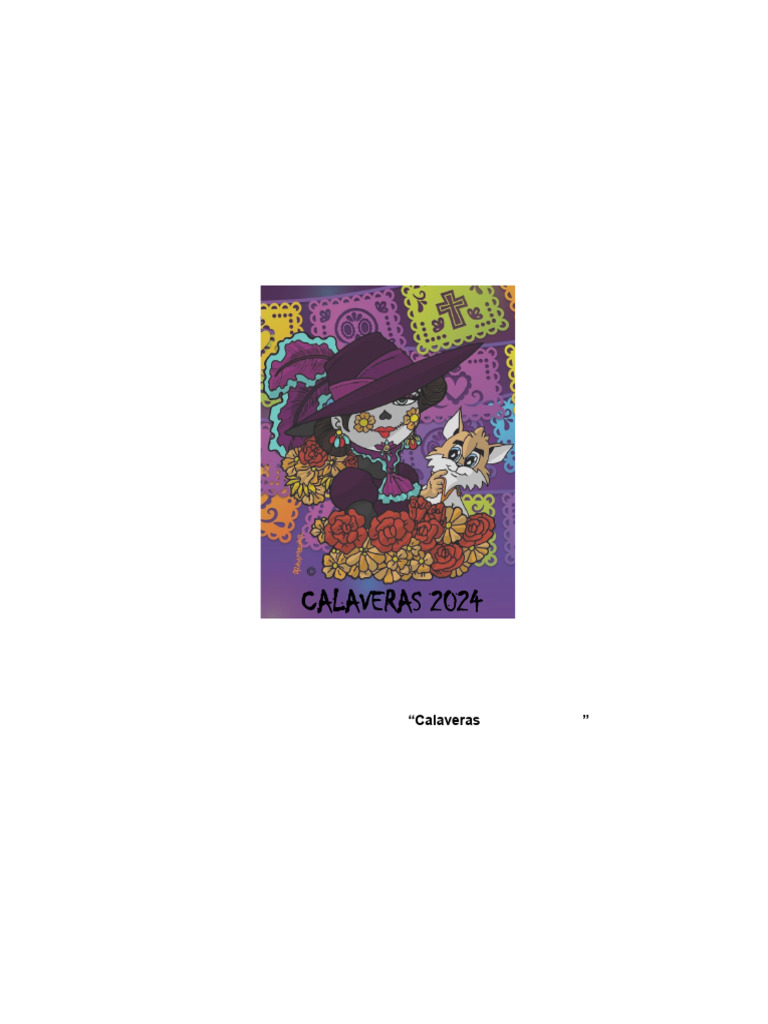 Convocatoria Calaveras 2024 | PDF