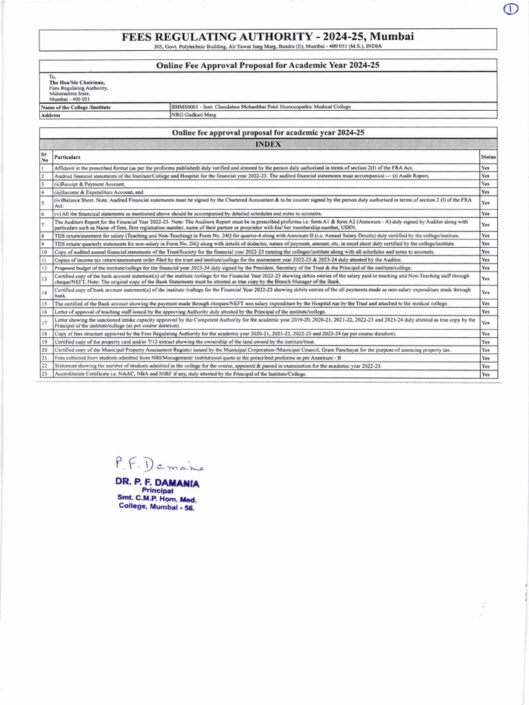 FRA Fees 24 25 | PDF | Money | Payments