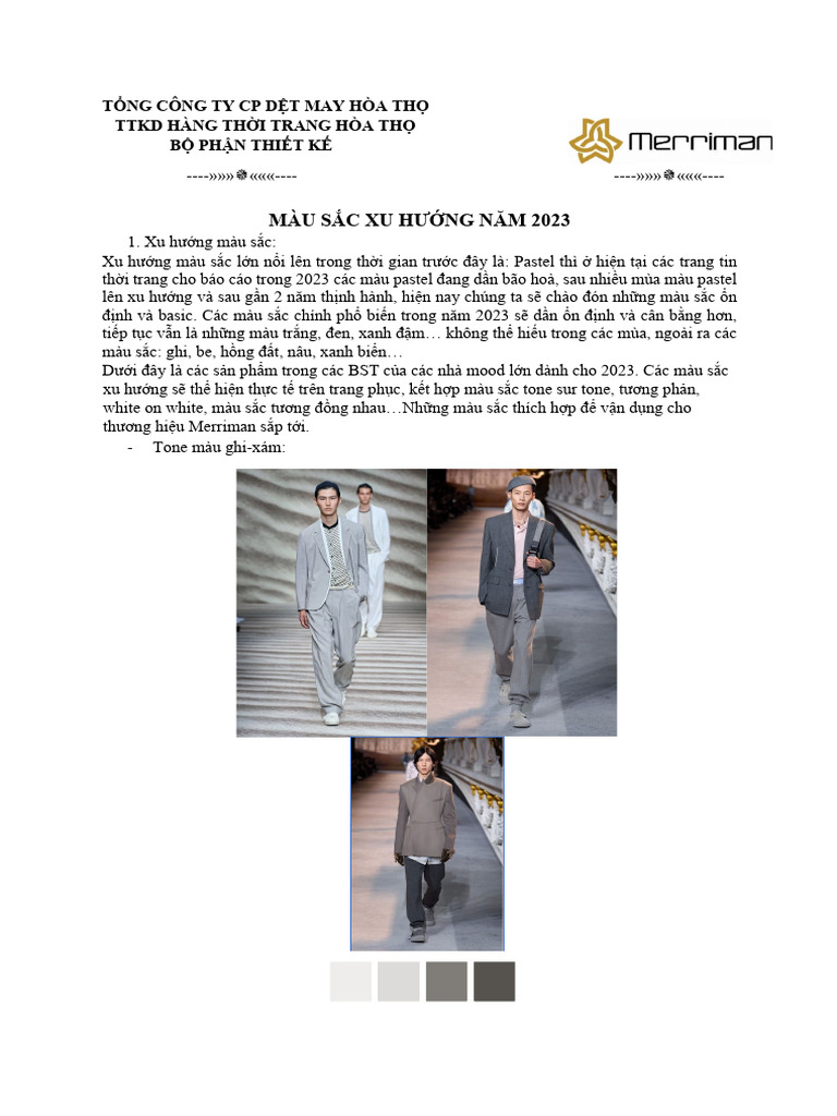 Color Trend 2023 | PDF