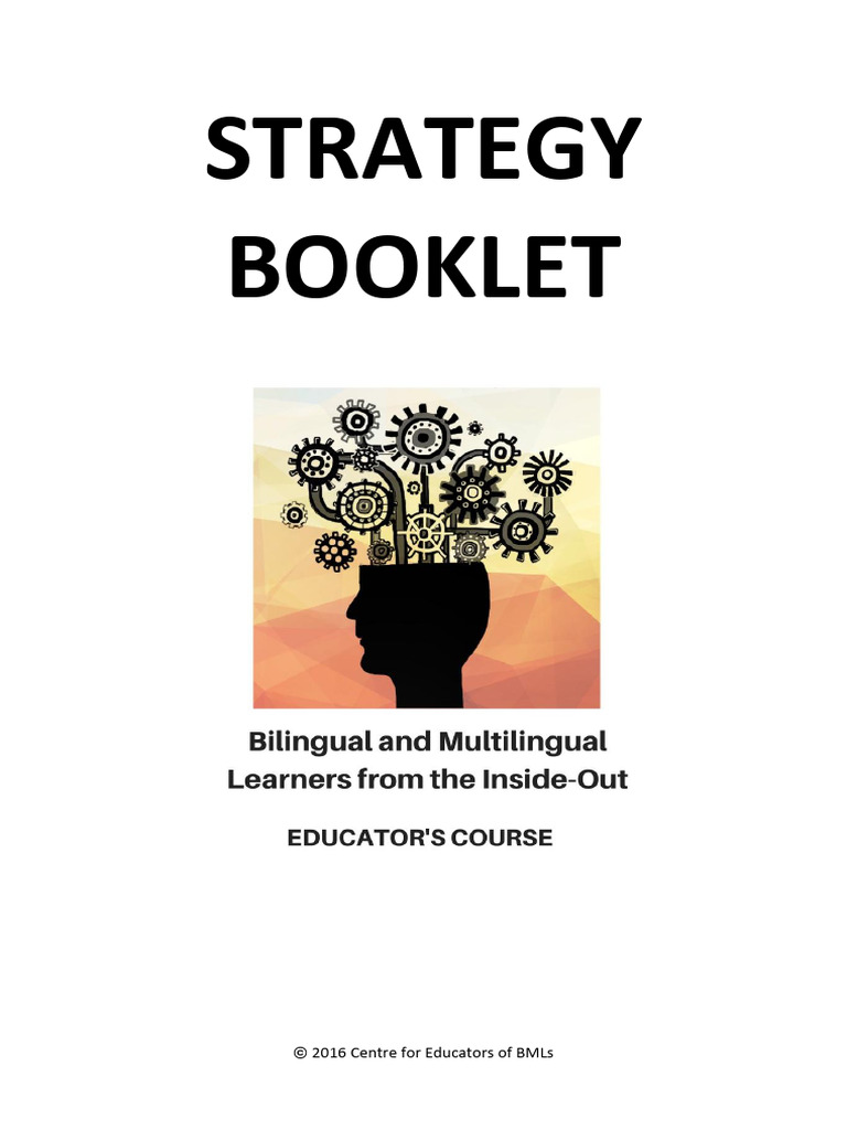 Strategy Booklet Master | PDF | Vocabulary | English Language