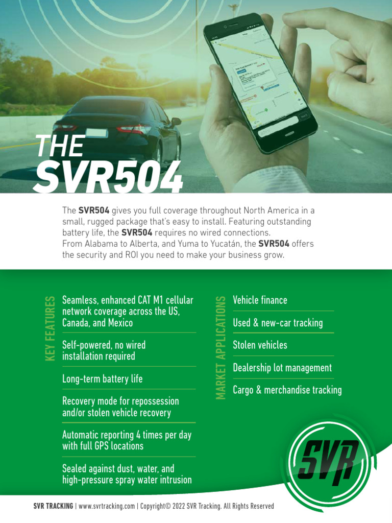 SVR Tracking | PDF | Data Transmission | Communications Protocols