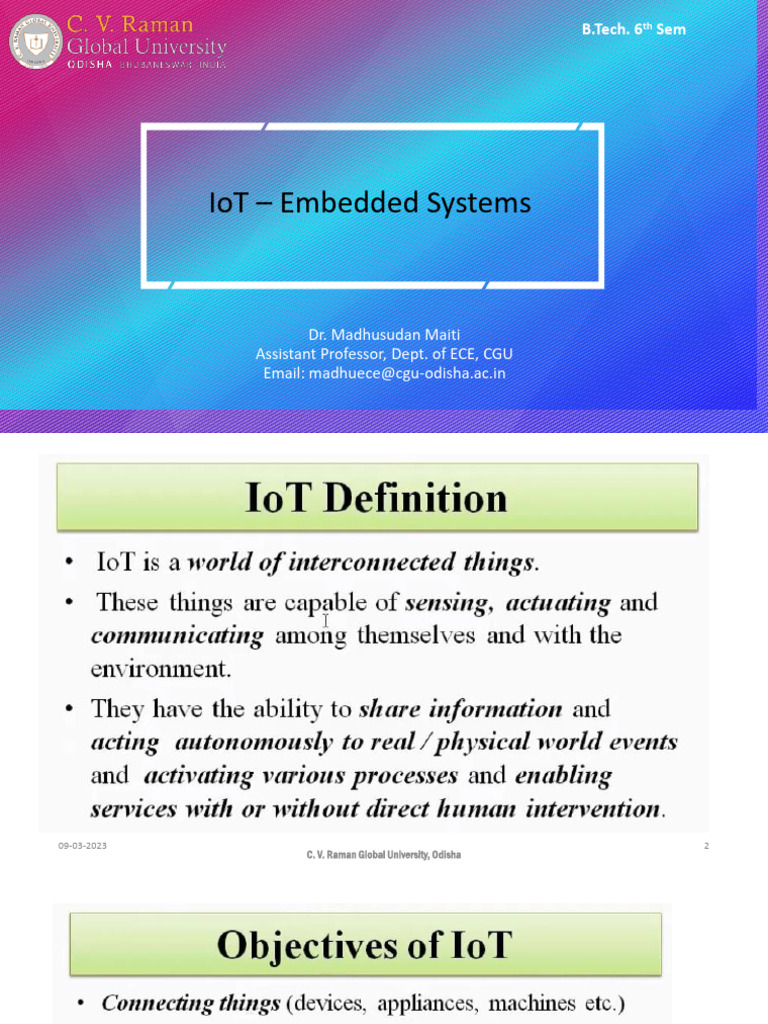 IoT Fundamentals | PDF