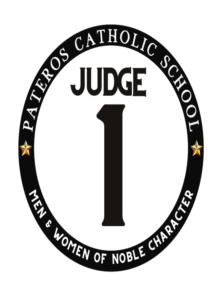 Ribbon For The Judges | PDF