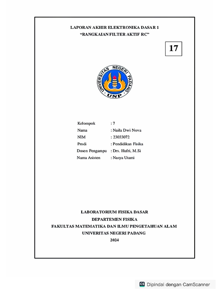 Naila Dwi Nova - Laporan Akhir Modul 5 | PDF
