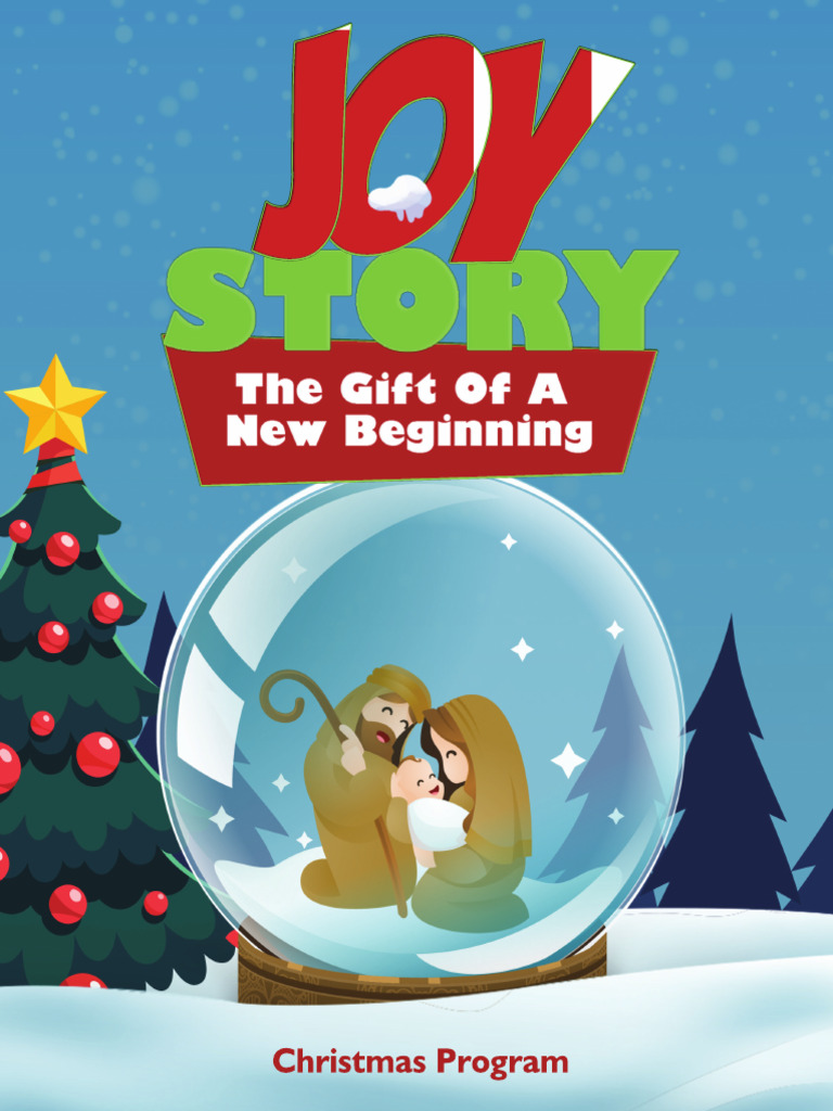 Joy Story Christmas Program | PDF | Jesus | Nativity Of Jesus