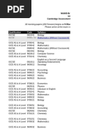 2025 Mock Exams | PDF | Standardized Tests | Educational Stages