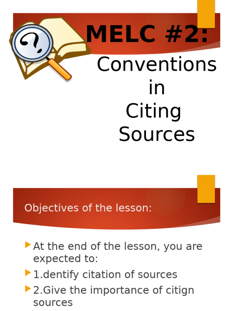 Conventions in Citing Sources | PDF | Apa Style | Books