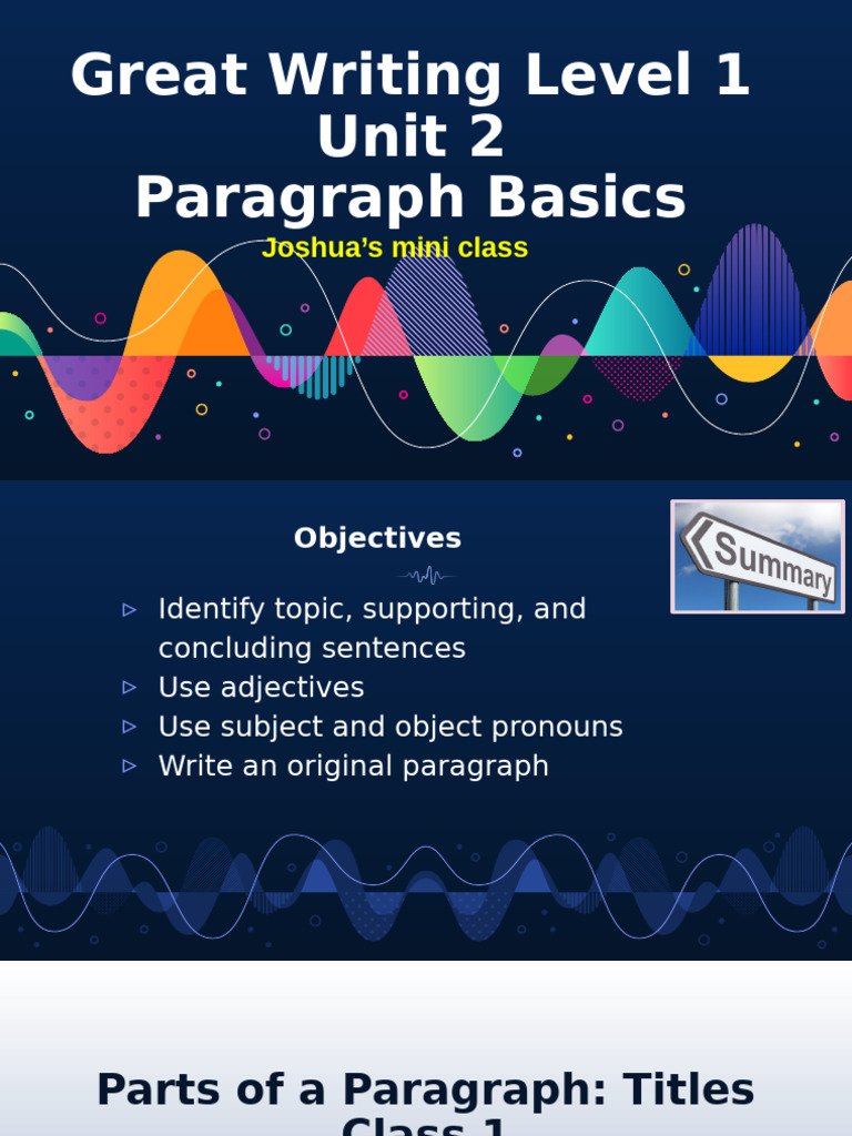 Great Writing Unit 2 | PDF | Semantics | Grammar