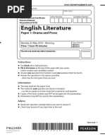 CSEC English B January P2 2023 | PDF | Barcode | The Tempest