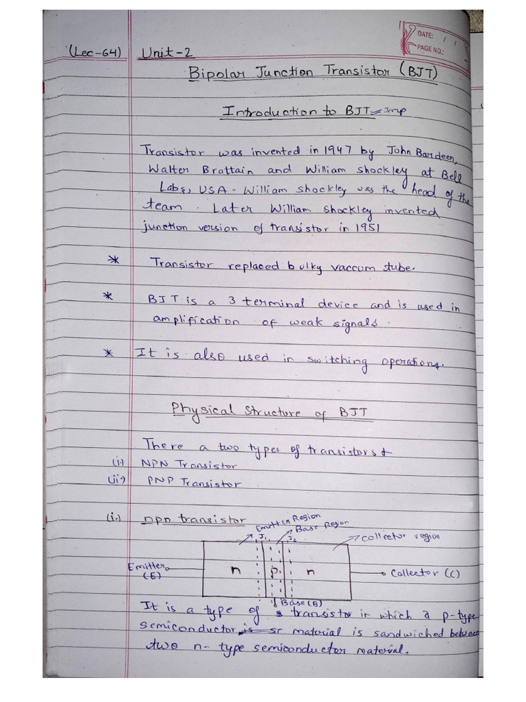 electronics unit 2 | PDF