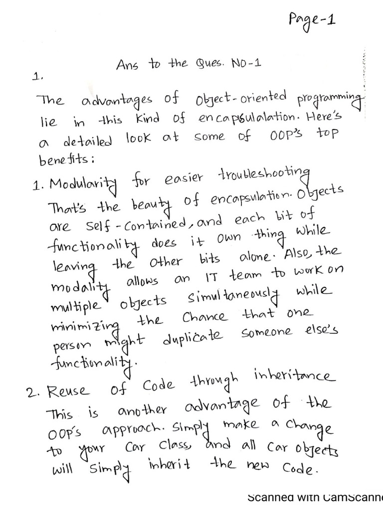 CSE-201 QUIz-1 Again | PDF