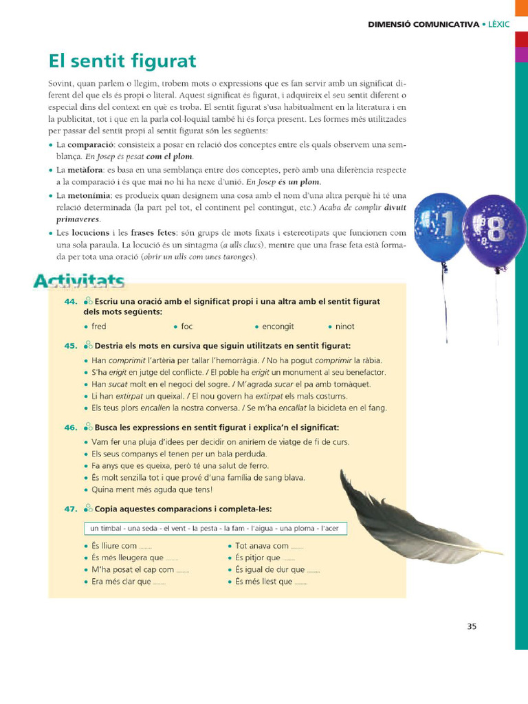 El Sentit Figurat | PDF