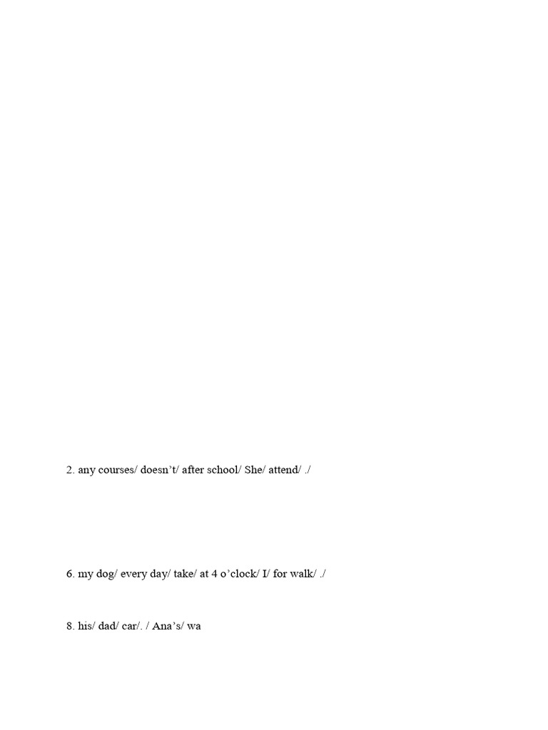 (2b) PRESENT SIMPLE | PDF | Home & Garden | Art