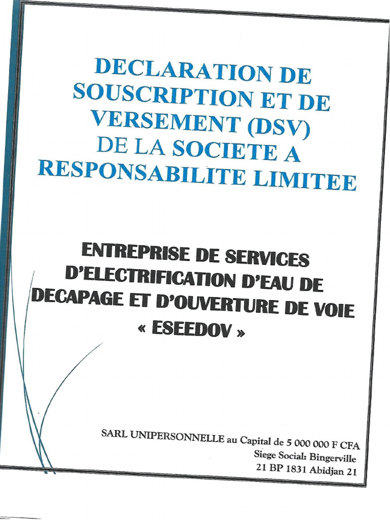 DSV | PDF