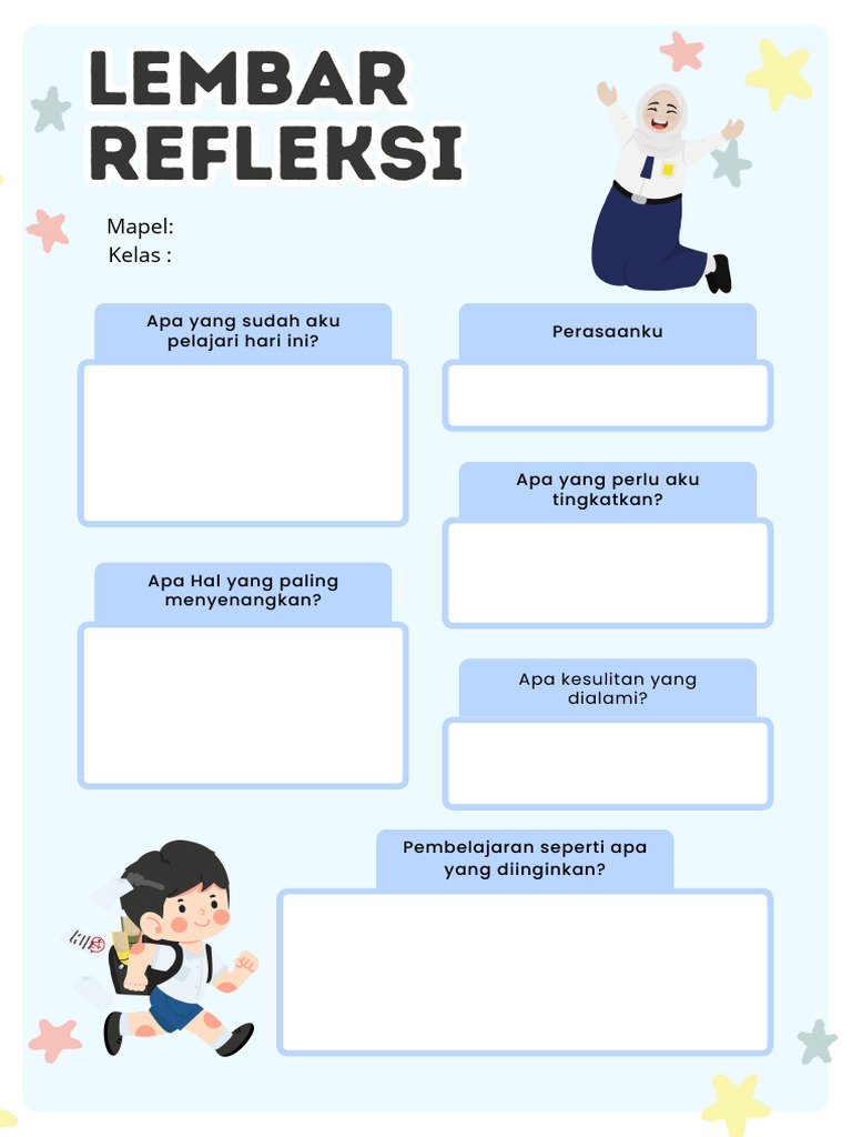 Lembar Refleksi Dan LKPD | PDF