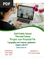 Class 11 Typography & Computer Applications | PDF | Computer Keyboard ...