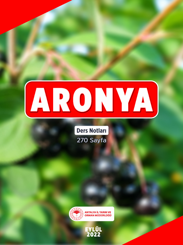 Aronya Ders Notları | PDF