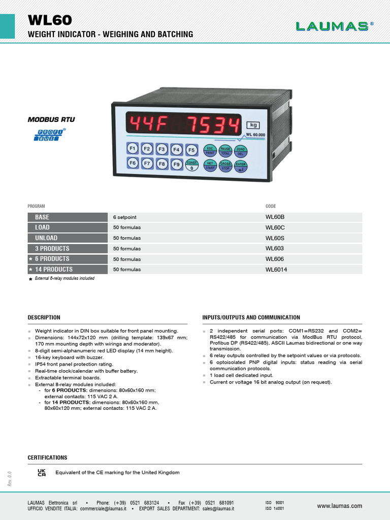 WL60_EN | PDF | Computer Keyboard | Programmable Logic Controller