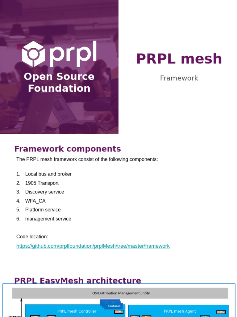 prplMesh-infra-framework | PDF | Computer Network | Network Topology
